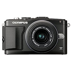 Olympus E-PL5 Mirrorless Digital Camera with 14-42mm Lens (Black)