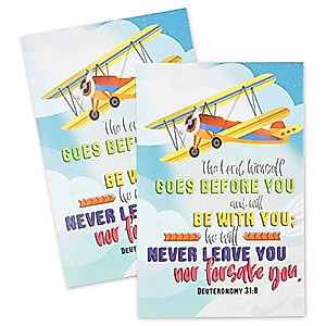 Faithful Finds Motivational and Inspirational Religious Postcards (4 x 6 In, 40 Count)