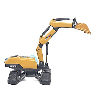 Ailejia Excavator Toy Vehicle Construction Toys, Engineering 1/50 Scale Concept Hydraulic Excavator Toys for Boys (Concept Excavator)
