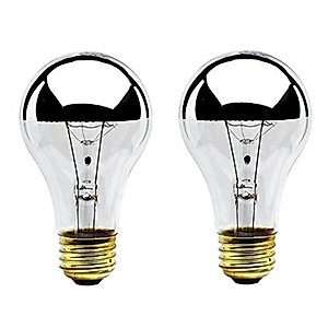 Bulbrite 60A19HM - 60W A19 Half Mirror (12/120)