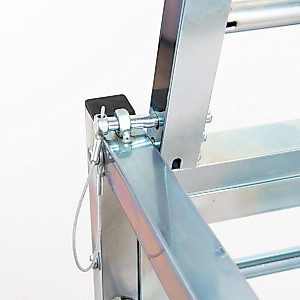 CHAMPRO Monster Steel Basketball Ball Locker on Wheels, 20 Basketball Capacity