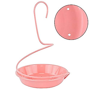 Happyyami Squirrel Feeders 1Pcs Hanging Bird Feeder Garden Birds Water Bowl for Outdoor Hummingbird Feeder Wild Bird Outside Feeders Hanging Squirrel Feeder Humming Bird Feeder