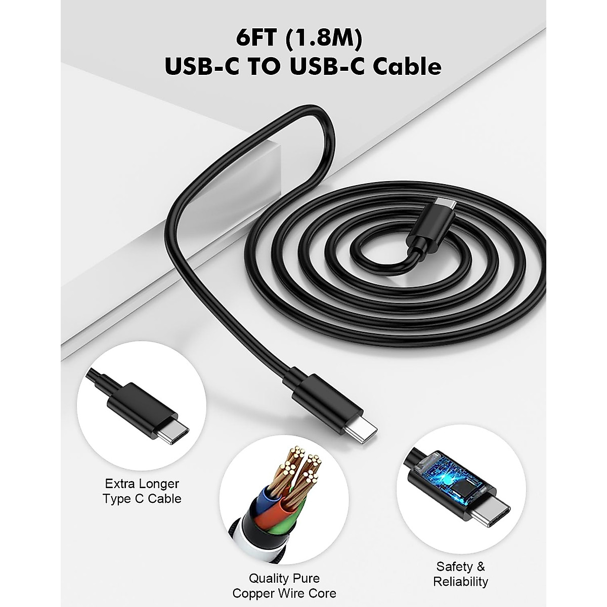 45W Samsung Super Fast Charger Type C 2 Pack for Samsung Galaxy S23 Ultra Charger S22 Ultra Charger S23/S23+/S22/S22+/S21/S20,Z Fold 4/Z Flip 4,Note 10/20,S8/S7/S7+,USB C Wall Charger with 6ft Cable