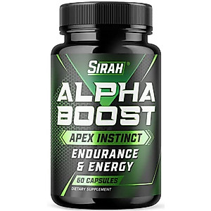 Testosterone Booster for Men - Male Enhancing Supplement - Test Booster for Endurance, Drive, Stamina, Strength, Size, Libido & Lean Muscle Growth - Supports Healthy Blood Circulation - 120 Pills