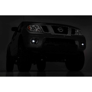 Rough Country 2" Square SAE LED Fog Lights | 2400 Lumens | Pair - 70907