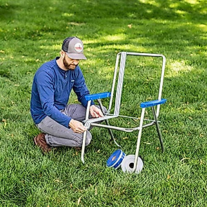 Lawn Chair USA Chair Replacement Lawn Chair Webbing - Webbing for Lawn Chairs. UV-Resistant Straps Made with Durable Polypropylene. Chair Webbing Kit (3" x 50', Charleston Green)