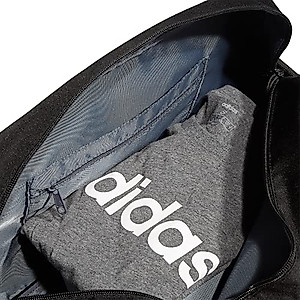 adidas Graphic Duffel, Black/White, One Size