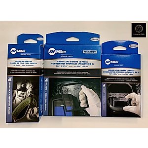 Miller Electric Elite & MP-10 Series 216326-216327 Combo Cover Lens and Headband 770249
