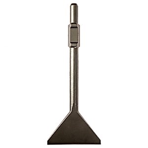 6-in Wide THINSET REMOVAL BIT, Tile and Demo Chisel, 1-1/8 (30mm) Hex, Jackhammer Chisel!! (6" X 16")