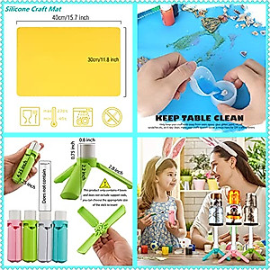 6X Multi Cup Turners for Crafts Tumbler Cup Spinner Machine Kit, Wood Cuptisserie Turner DIY Glitter Epoxy Tumblers