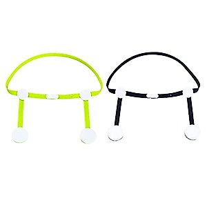 Cabilock 2Pcs Plastic Bag Holder Grocery Bag Holder Clip Magnetic Garbage Trash Bags Clip Fastener Adjustable Trash Bag Holder for Grocery Kitchen