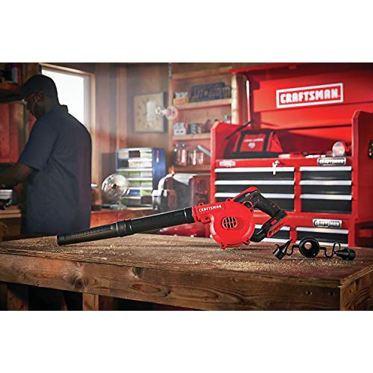 CRAFTSMAN V20* Cordless Blower, Tool Only (CMCBL0100B)