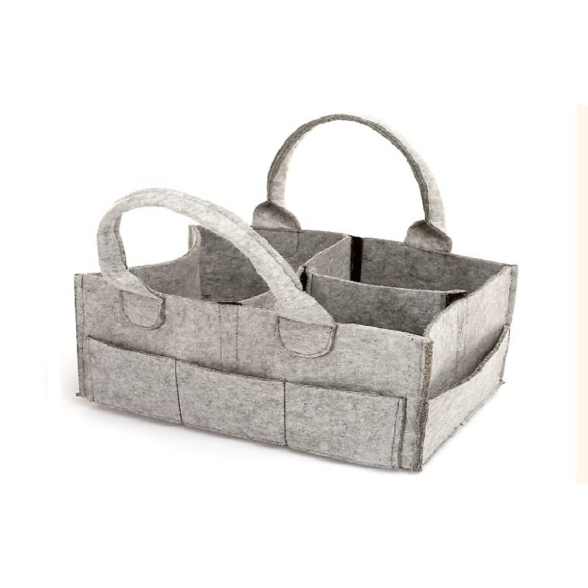 Baby Diaper Caddy – Nursery Organizer – Diapers baby wipes Organizer – Storage Caddy - newborn Storage baby diaper Organizer - Easily portable diaper organizer - baby care bag