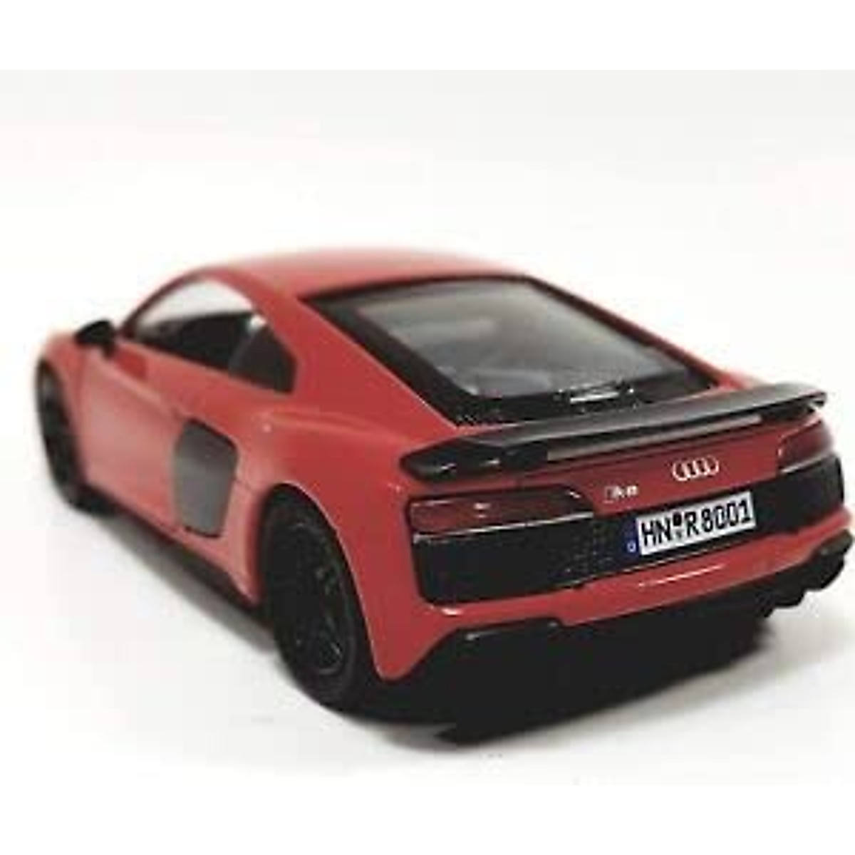 Kinsmart Audi R8 2020 Crimson Red Hardtop 1/36 Scale Diecast Car