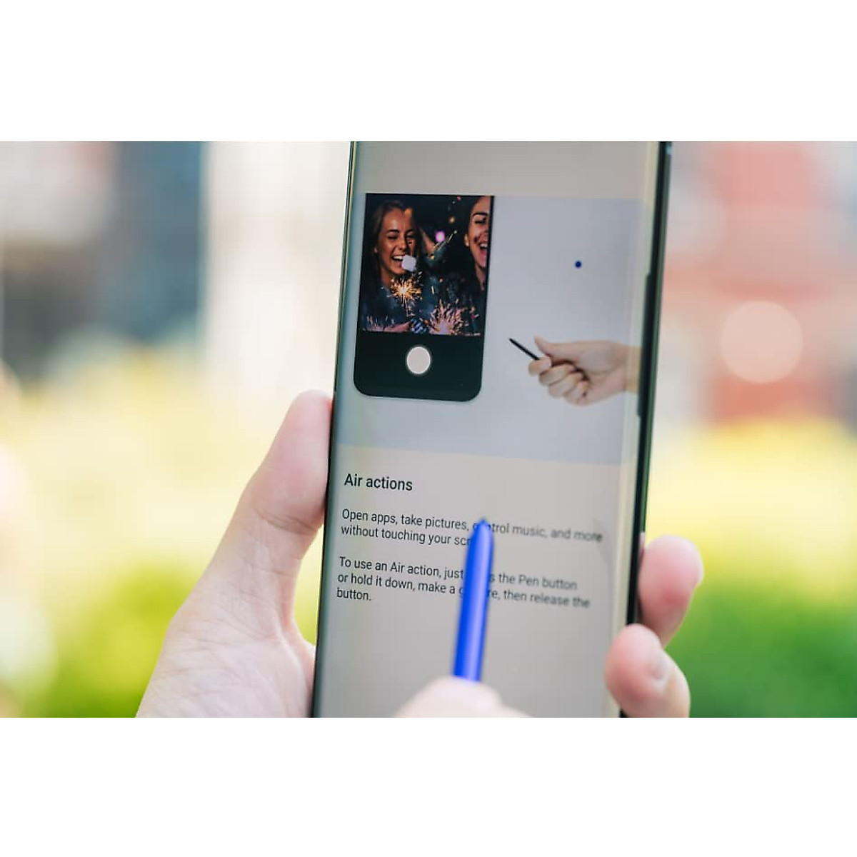 Glow Silver Galaxy Note 10 Pen Replacement for Samsung Galaxy Note 10 Note10 Plus Note 10+ 5G Stylus Pen Touch S Pen (withoutBluetooth)