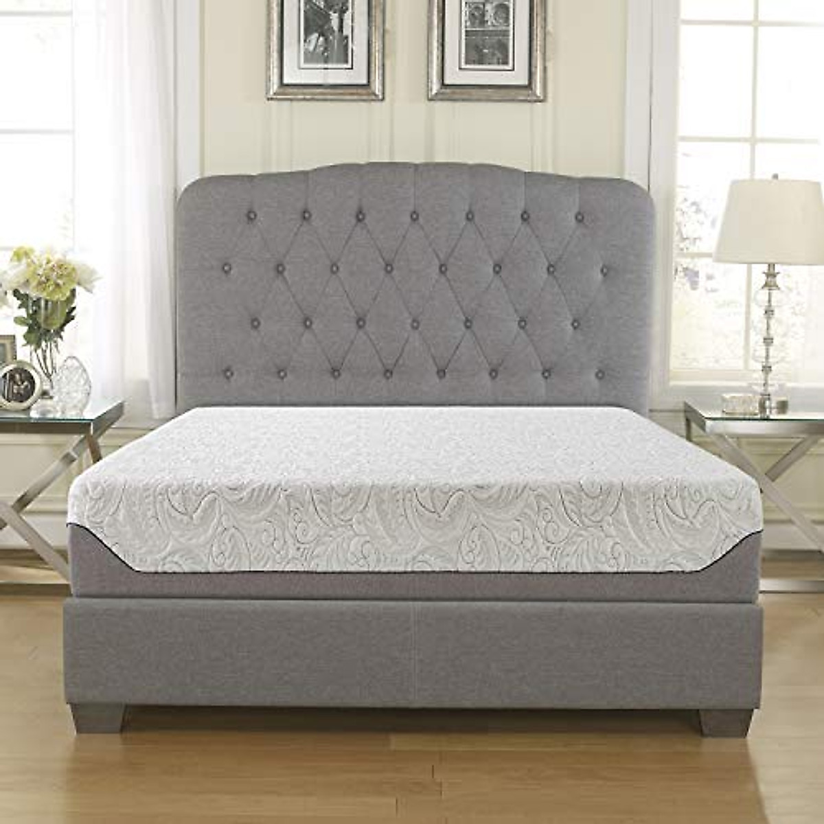 Boyd Sleep Cooling Air Flow Gel Memory Foam Mattress, 10" King