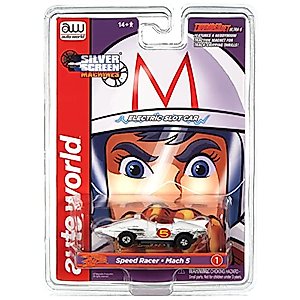 Auto World Thunderjet Speed Racer - Mach 5 (Race Worn) HO Scale Slot Car