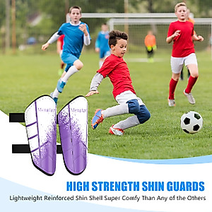 Shin Guards Soccer Youth Shin Pads for Kids Girls Boys Toddler Child EVA Cushion Protection Reduce Shocks Injurie Calf Protective Gear Suitable for 4 5 6 7 8 9 10 11 12 Years Old