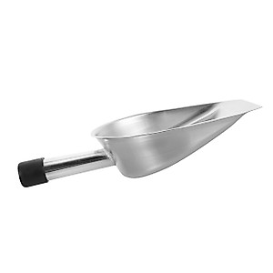 QUMIIRITY Dustpan Garbage Shovel Mini Kitchen Gadgets Flash Portable Scoops for Jars Sponge Holder Commercial Dustpan Duster Refills Garbage Container Kitchen Dust Pan Broom Stainless Steel