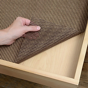 Con-Tact Brand Beaded Grip Adhesive Non-Slip, 18-Inches by 5-Feet, Chocolate Shelf and Drawer Liner, x 5'
