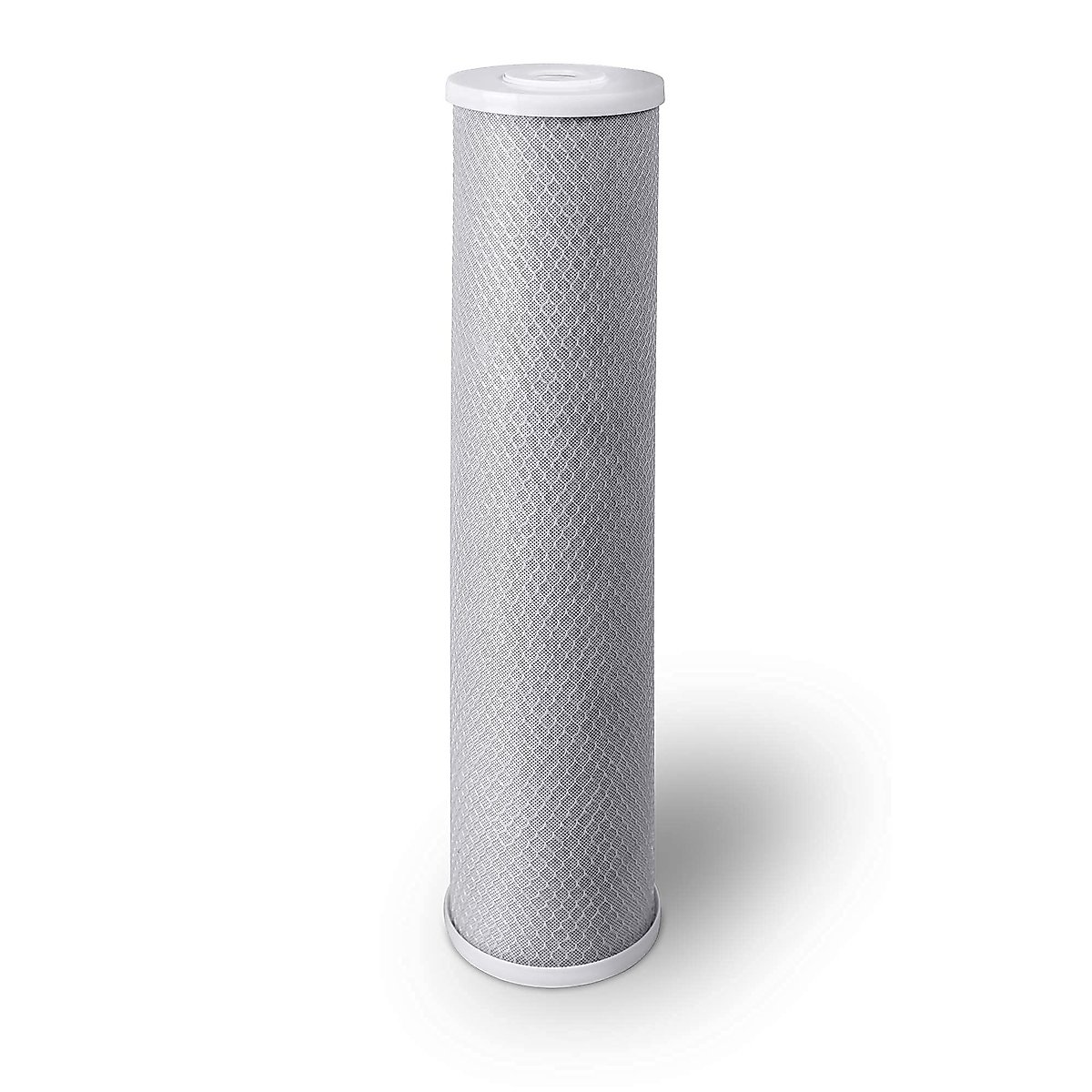 High Capacity Coconut Shell Carbon Block Water Filter 5 Micron Cartridge 4.5" x 20" for Universal Whole House System WELL-MATCHED with CB-45-2005, FC25B, FLTWH2045C02 and PRL-RCL (4 Pack)
