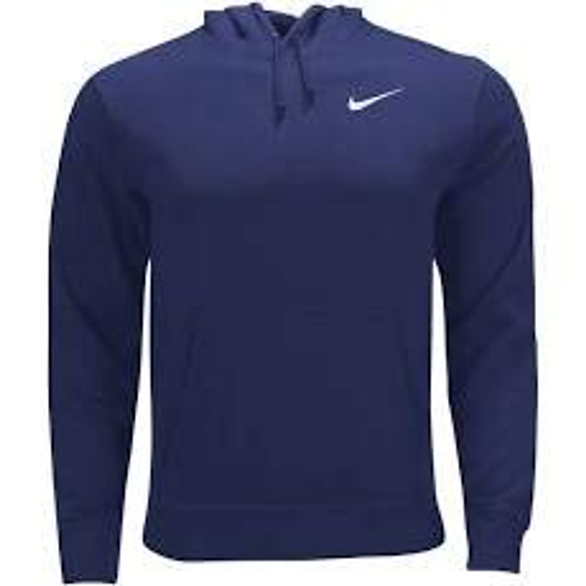 Nike 826433-010 Men Black Pull-Over Hoodie (as1, alpha, x_l, regular, regular, Midnight Navy/White)