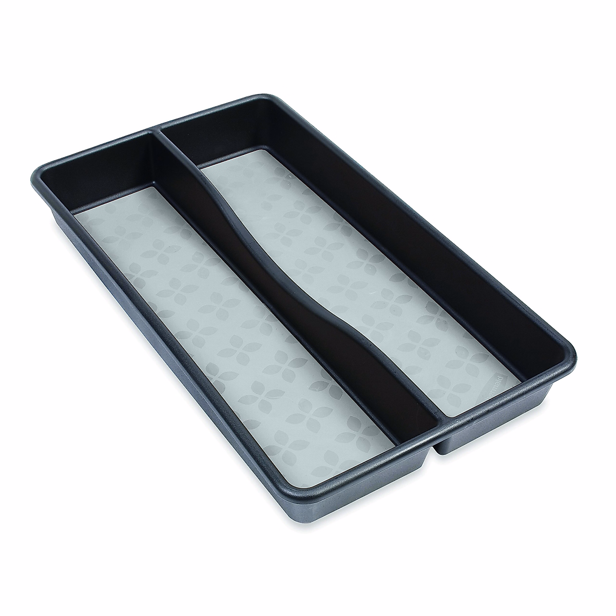 Rubbermaid No-Slip Gadget Tray, Black with-Gray Base 1994533