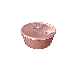 New Tupperware Servalier Canister 8 Cup / 1.9L with Liquid Tight Seal in Light Pink