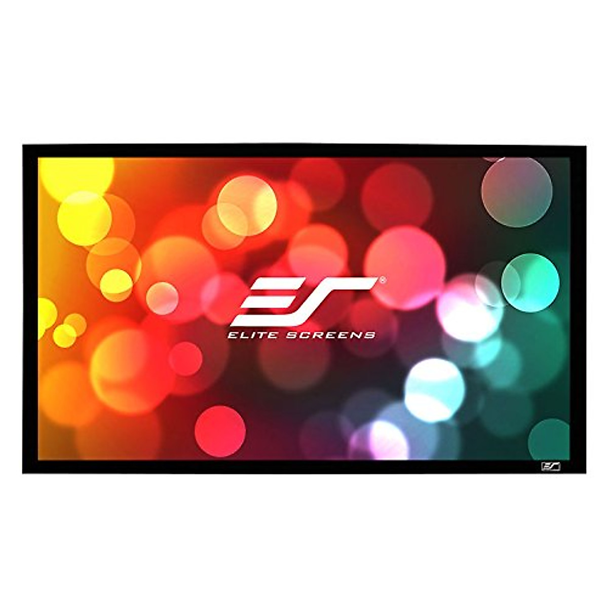 Elite Screens Sable Frame, 96-inch 2.35:1, Fixed Frame Home Theater Projection Projector Screen, ER96WH1-Wide