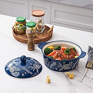 Wisenvoy Casserole Dish With Lid Casserole Dish Casserole Dishes For Oven Baking Dishes For Oven Ceramic Baking Dish