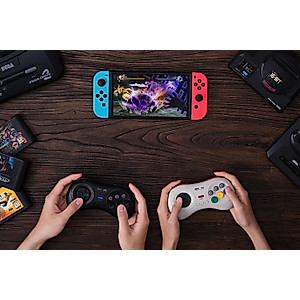 Nargos 8Bitdo M30 Bluetooth Gamepad Controller for The Original Sega Genesis and Sega Mega Drive-(Bluetooth Version)
