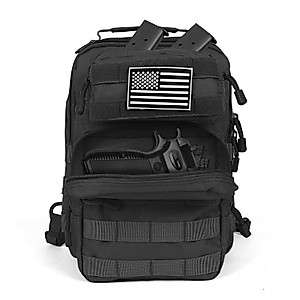 HAOMUK Tactical Sling Bag Backpack Military Rover Shoulder Sling Pack Small EDC Crossbody Chest Bag for Men