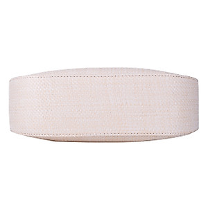 QZUnique Women's Summer Straw Shoulder Bag Lining Handbag Big Capacity Handmade Rattan Handwoven Tote Bag Purse