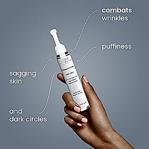 Kleem Organics Anti Aging Eye Cream - Reduces Dark Circles, Puffiness, Bags, Crow's Feet, Fine Lines & Sagginess