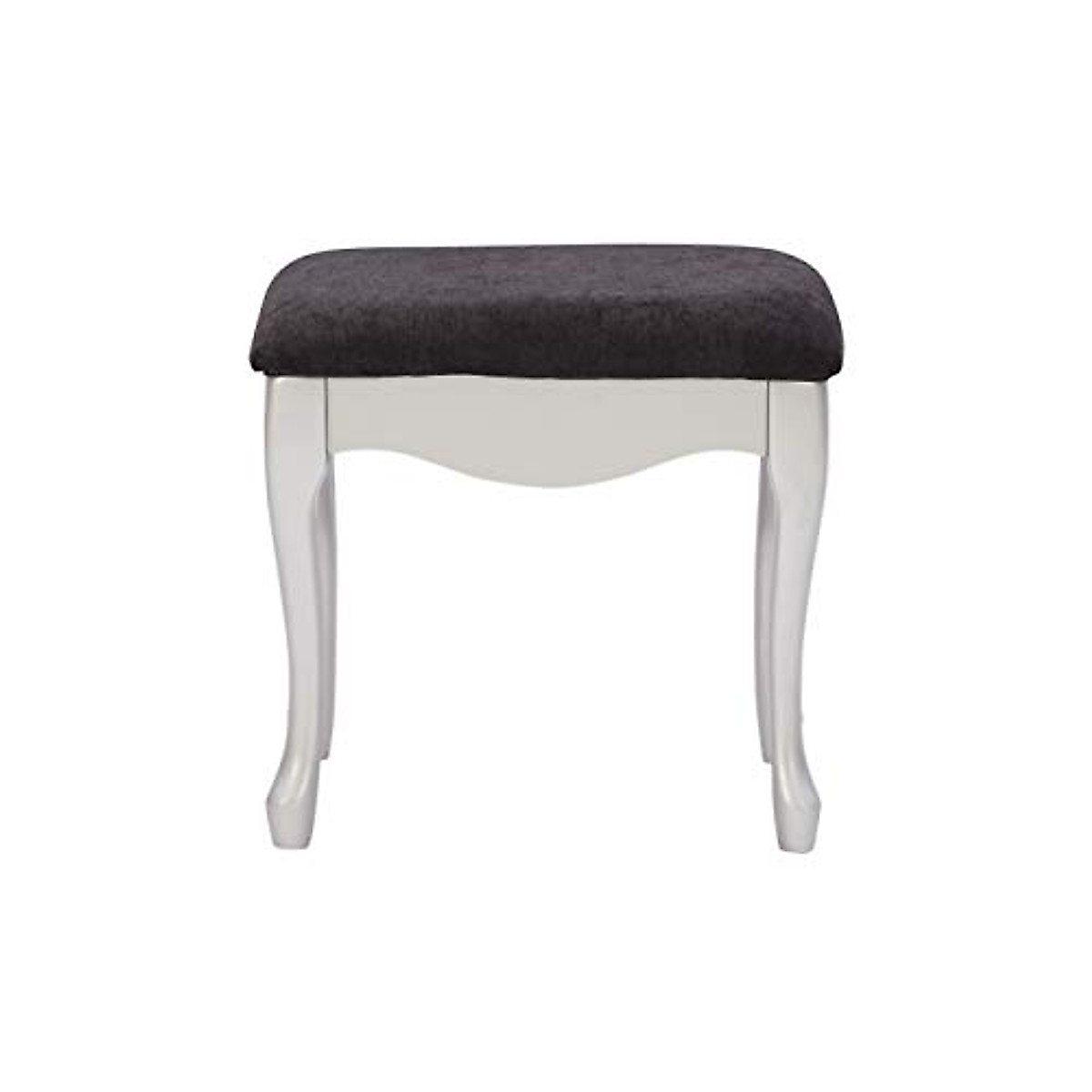 Linon Paloma Vanity Set, 30" x 40.5" x 19.25", Silver