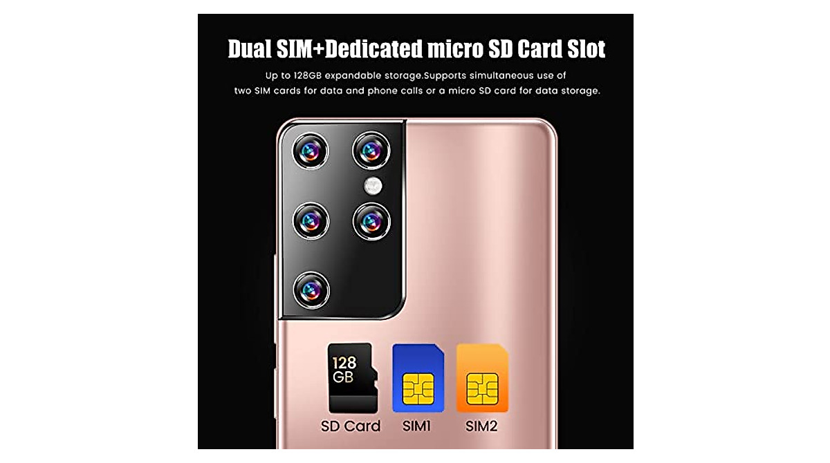 Unlocked Android Smartphone - 6.52" Dual SIM