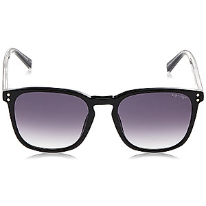 Levi's LV 5008/S Square Sunglasses, Black, 52mm, 18mm