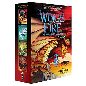 Wings of Fire #1-#4: A Graphic Novel Box Set (Wings of Fire Graphic Novels #1-#4) (Wings of Fire Graphix)