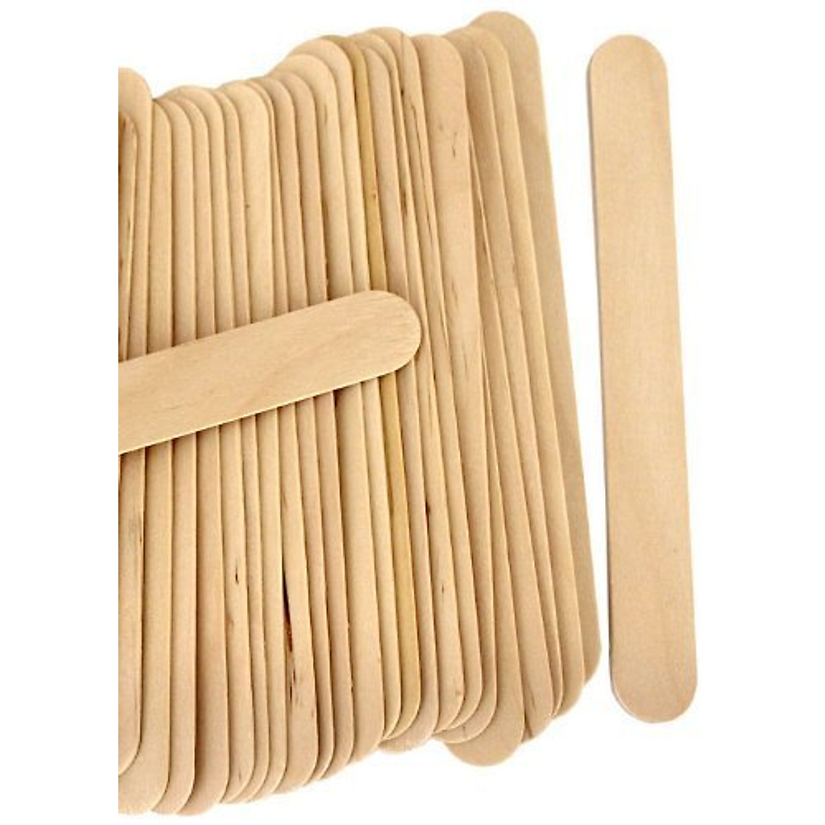 Perfect Stix - PS-Jumbo Craft-200 6" Jumbo Wooden Craft Sticks - Pack of 200ct