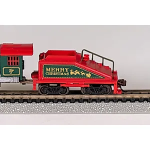 Bachmann Trains - USRA 0-6-0 SWITCHER Locomotive - NP&S® #25 - Christmas - N Scale