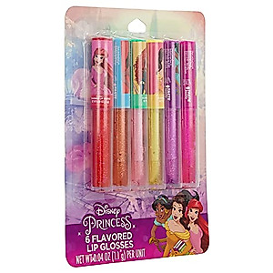 Disney Princess 6 Piece Lip Gloss Set