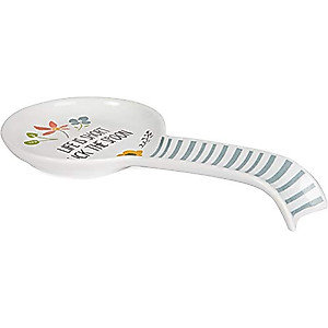 Pavilion Gift Company Spoon Rest, One Size,White