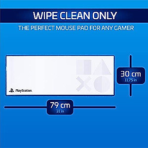 Paladone PlayStation 5 Icons Large Gaming Mouse Pad for Desk Keyboard Mousepad Non-Slip