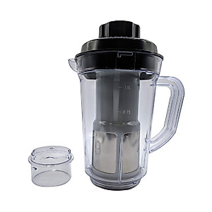 Blendin Replacement Fruit and Vegetable Juicer Attachment Pitcher Jar, Compatible with Magic Bullet Blender MB-1001, MB-1001B, MBR-1101, MBR-1701, MBR-1702, MBR-0301 Blender