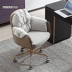 MARURY Modern Home Office Desk Chair, Lifting and Rotating Backrest Home Furniture Chair,Comfortable and Leisure Computer Chair, for Home Office Make Up