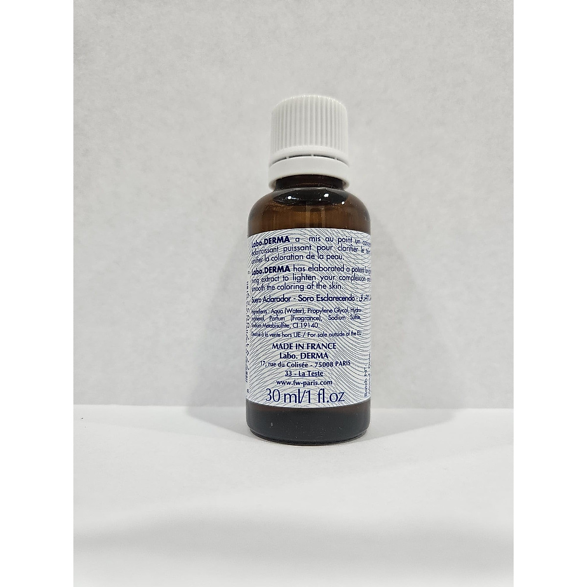 Fair and White Original Dark Spot Serum - 1 fl oz / 30ml - Helps to Reduce Dark Spots on Face, Body, Hands, Elbows, Knuckles