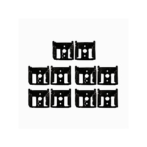 (10 Pack) Locking Battery Holder for Milwaukee M18 Batteries - Wall Mount - Commander Tools