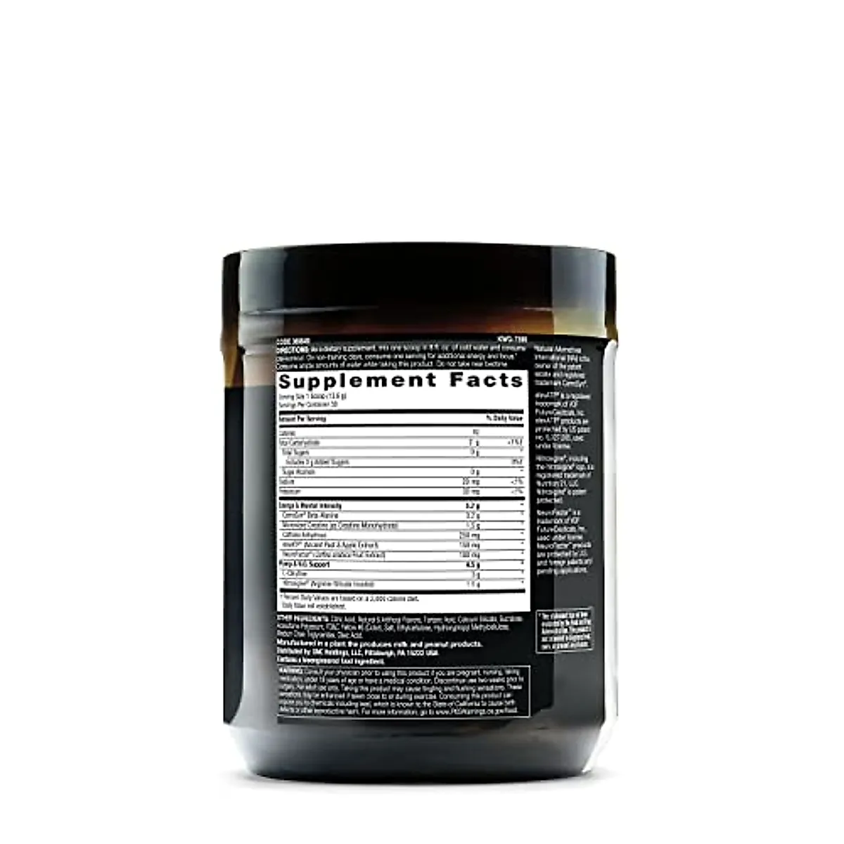 BEYOND RAW LIT | Clinically Dosed Pre-Workout Powder | Contains Caffeine, L-Citruline, and Beta-Alanine, Nitrix Oxide and Preworkout Supplement | Orange Mango | 30 Servings