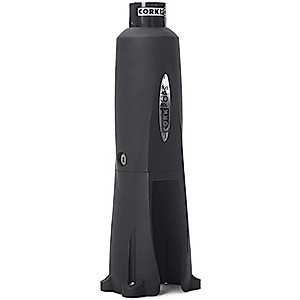 Cork Pops Legacy Wine Bottle Opener with 3 Refill Cartridges (Black)