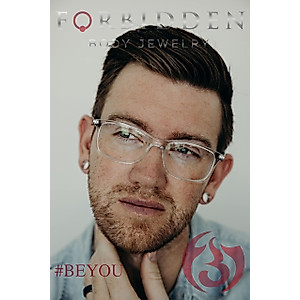 Forbidden Body Jewelry Pair of 00g (10mm) Hand Polished Surgical Steel Saddle Fit Tunnel Plugs